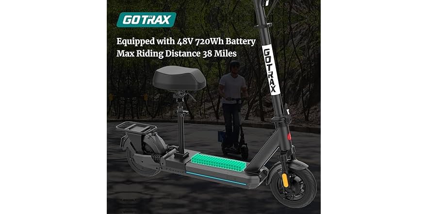 Gotrax Eclipse Ultra Saddle Electric Scooter