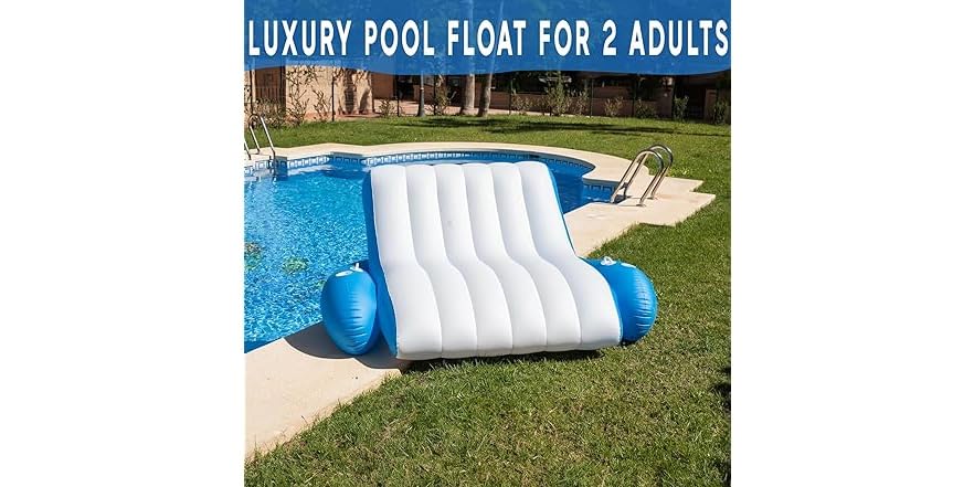 Inflatable Pool Recliner Duo Float