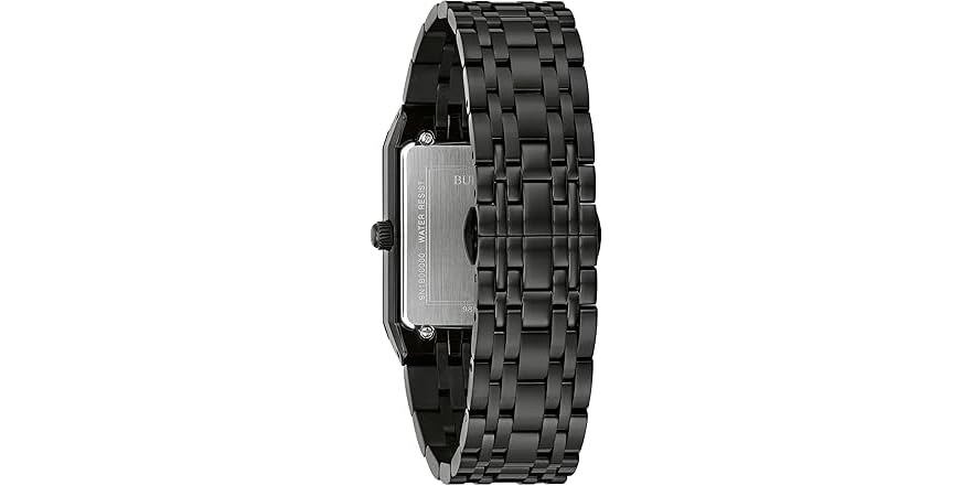 Bulova Men's Modern Diamond Quadra Quart
