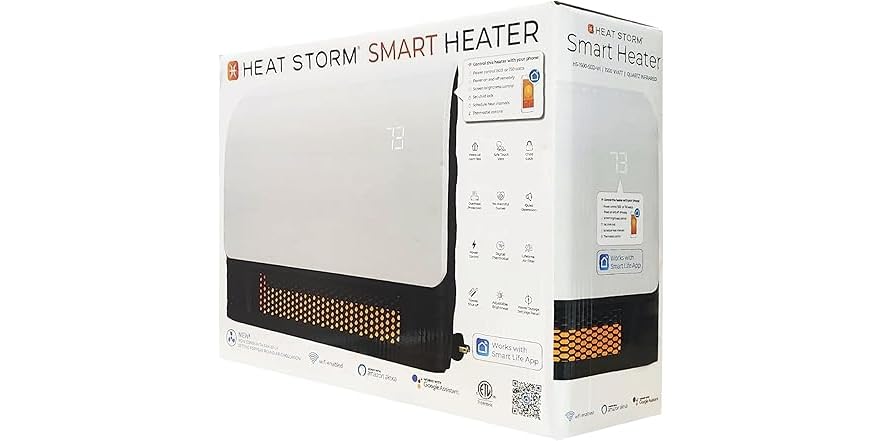 Heat Storm HS-1500-SED-WI 1500W Sedona Wall Heater