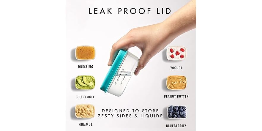 Fit & Fresh Fit & Fresh 1/2-Cup Snack Set