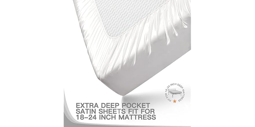 4 pc Extra Deep Pocket Full Sheet Sets