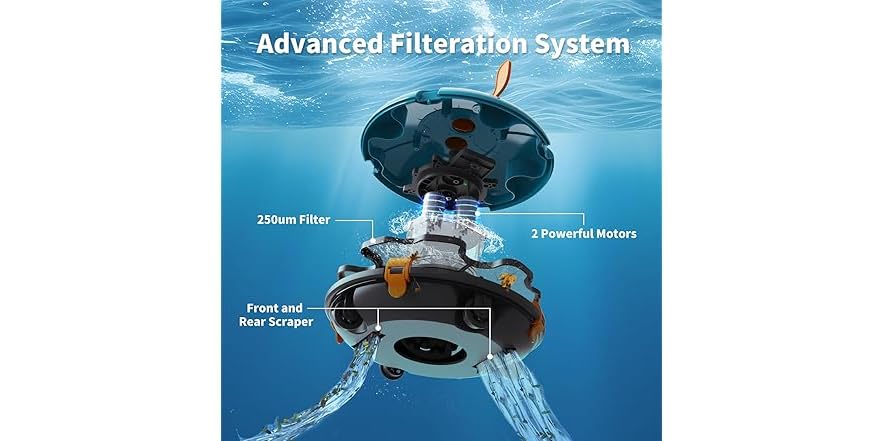 LVKE L1 Cordless Robotic Pool Cleaner (Open Box)