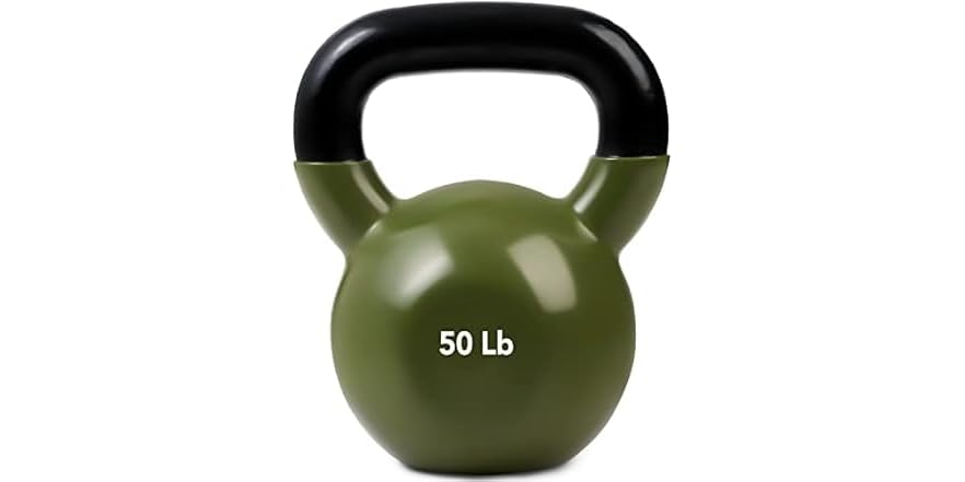JFIT Kettlebell Weights, 50 LB