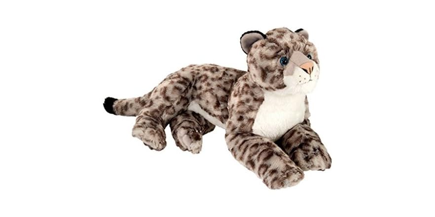 16" Snow Leopard Soft Toy