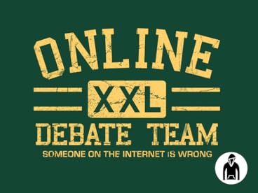Online Debate Team Pullover Hoodie