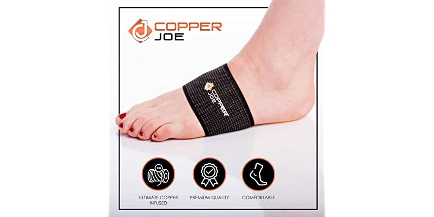 Copper Joe Copper Infused Arch Sleeves