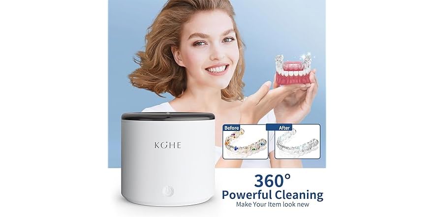 Ultrasonic Dentures Cleaner
