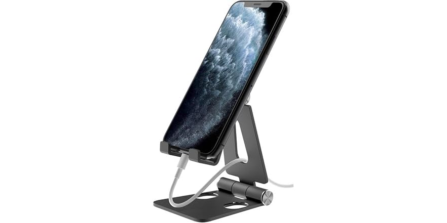 Aduro Foldable Aluminum Desktop Phone Stand