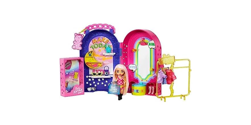 Barbie Extra Minis Doll and Fashion Play