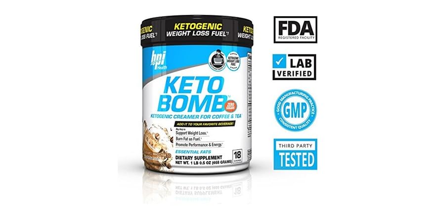BPI Keto Bomb Ketogenic Creamer