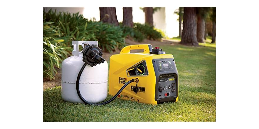 Champion 2000-W Inverter Generator (Dual Fuel)