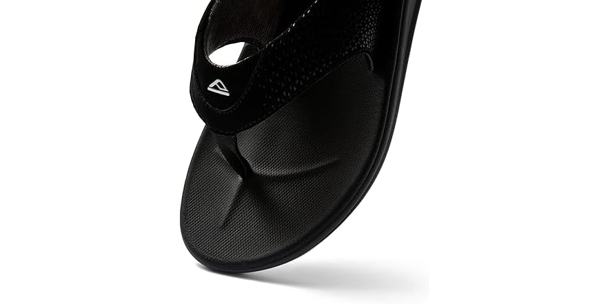 Reef Men's Sandals, Reef Rover, Black, 8