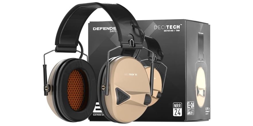 Defender E1 Electronic Active Hearing Muffs