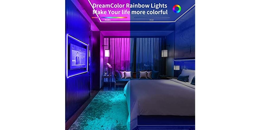 Sieke 32.8 ft Smart LED Strip Lights