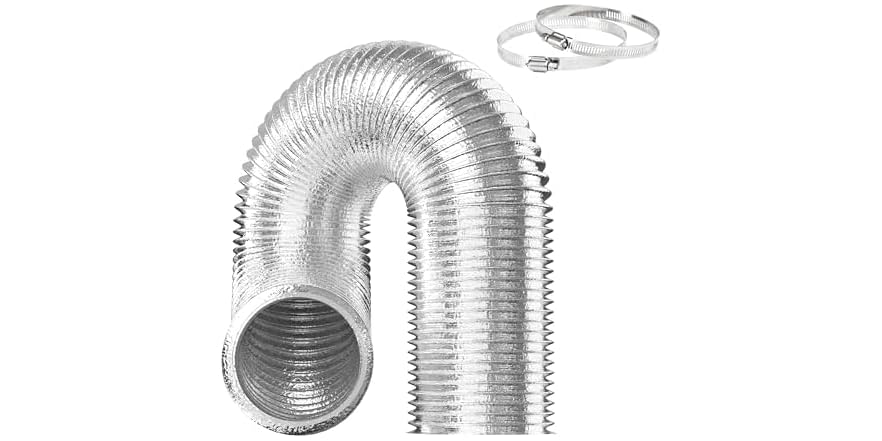InfiniPower Flexible 4-Inch Aluminum Ducting