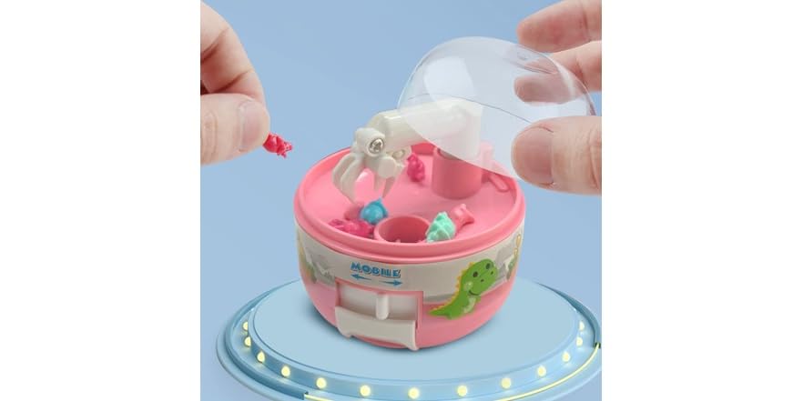 Mini Claw Machine Toy Grabber Pack of 3