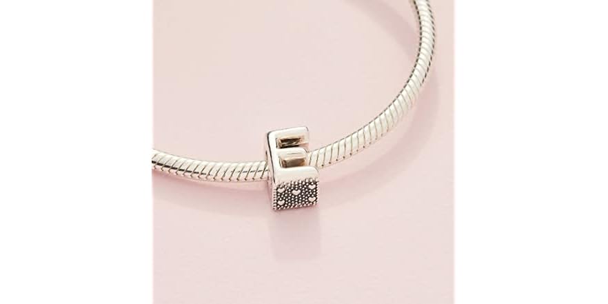 PANDORA Letter E Charm - 797459