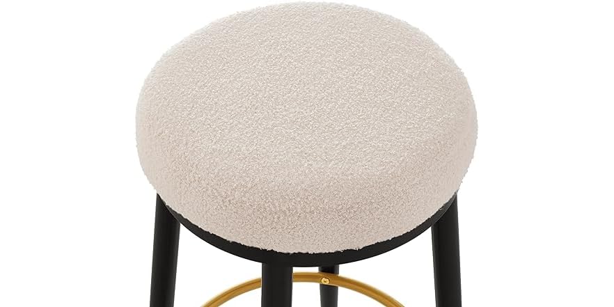 Ball & Cast Modern Round Bar Stools