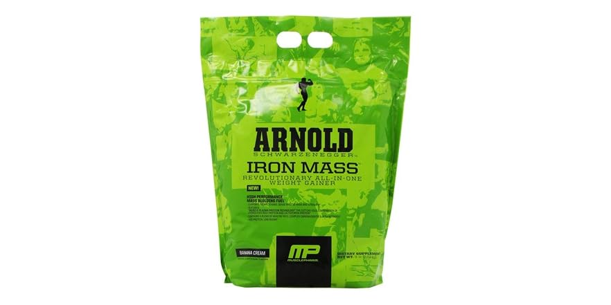 Arnold Iron Mass Weight Gain, 8 lb. (2 Flavors)