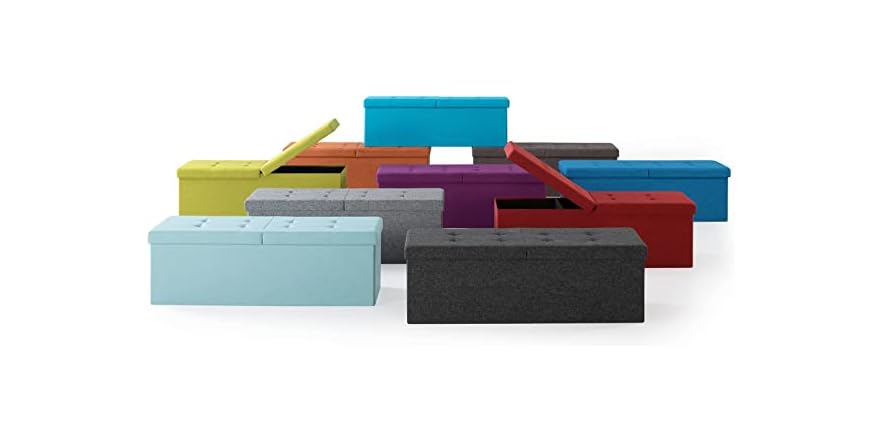 Otto & Ben Folding Box Chest Ottoman