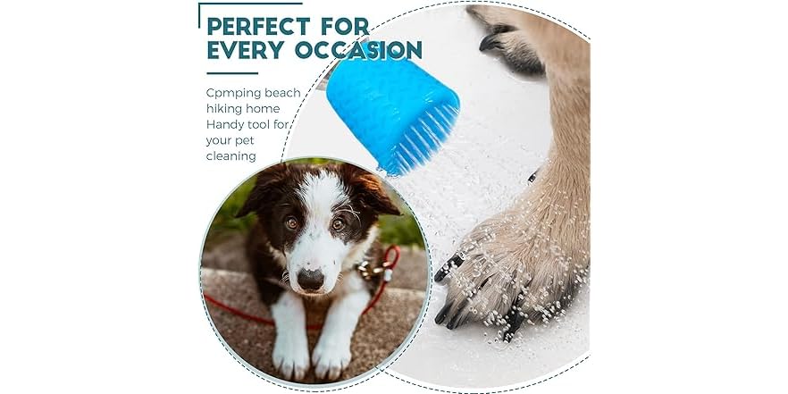 3 Pieces Portable Outdoor Dog Shower
