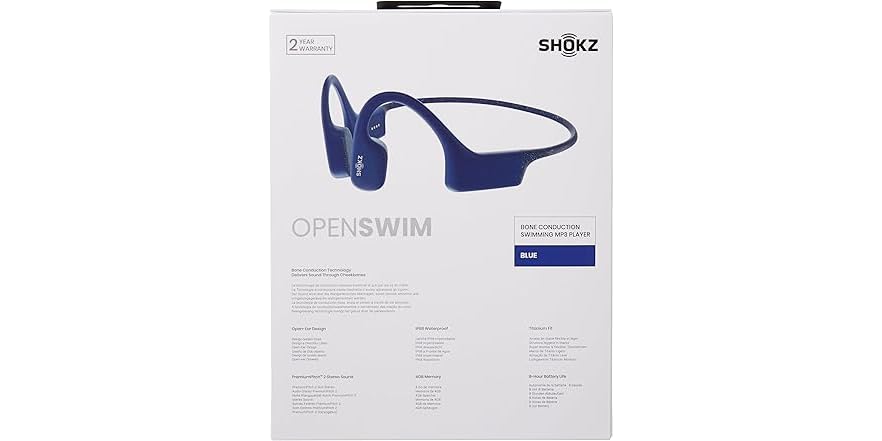 SHOKZ OpenSwim Bone Conduction (Open Box)
