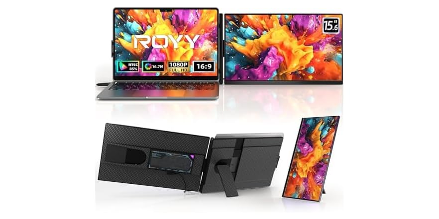 ROYY Laptop Screen Extender Dual Monitor