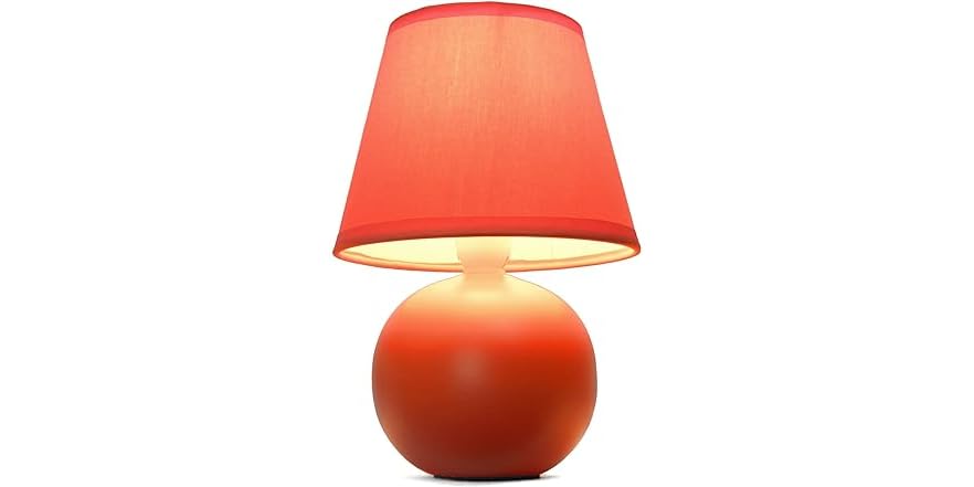 Simple Designs Mini Ceramic Lamp