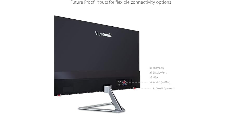ViewSonic VX2476-SMHD-2-S 24" LED Monitor