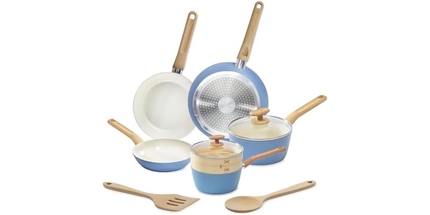 GoodCook 10-Piece Cookware Set (Open Box)