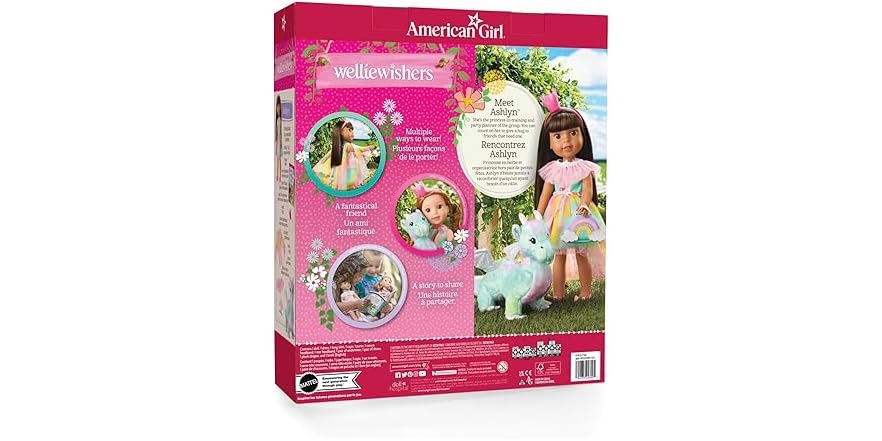 American Girl WellieWishers 14.5" Ashlyn Doll Playset