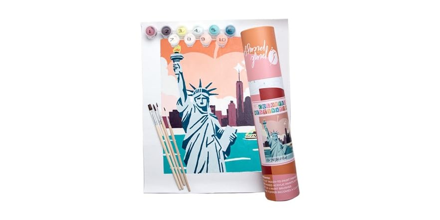 Pink Picasso Paint by Numbers Kits