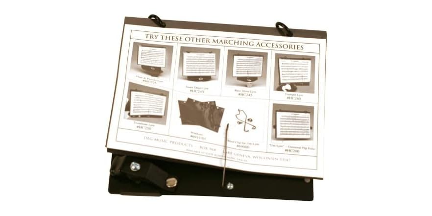 DEG Trombone Marching Lyre