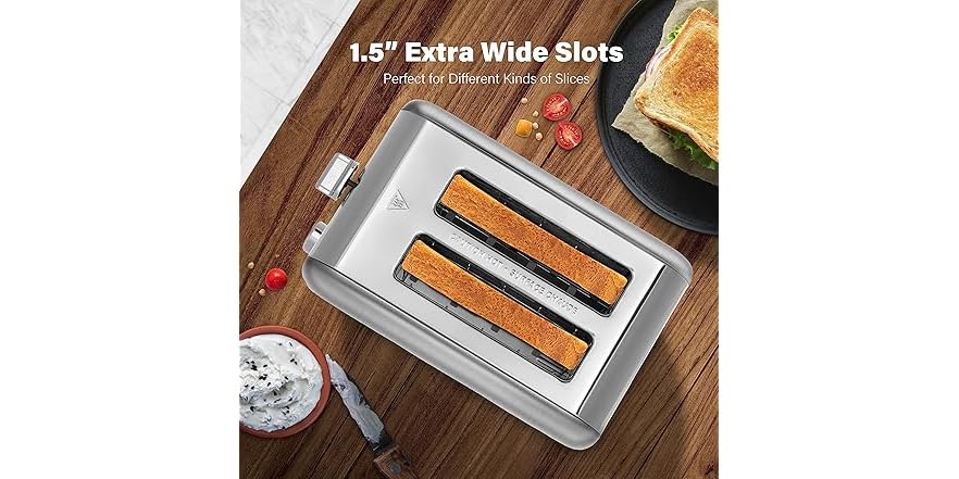 Simple Deluxe Stainless Steel Toaster