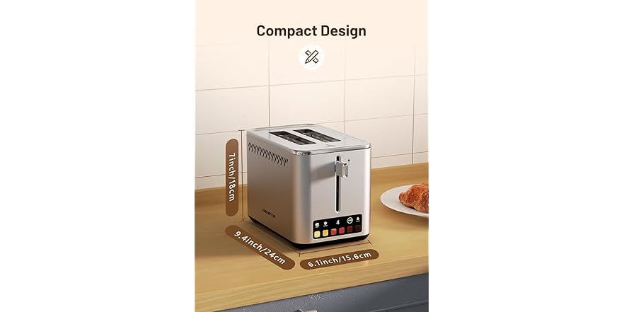 Touch Screen Toaster