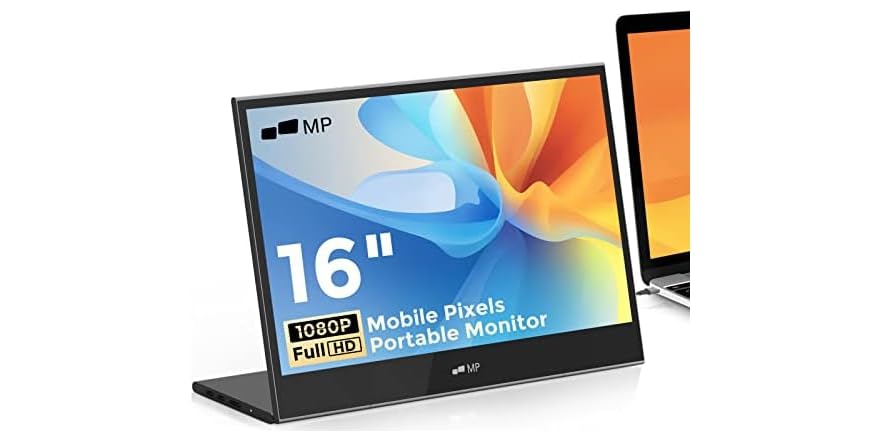 Mobile Pixels Glance Portable Monitor, 16" FHD 1080P Monitor