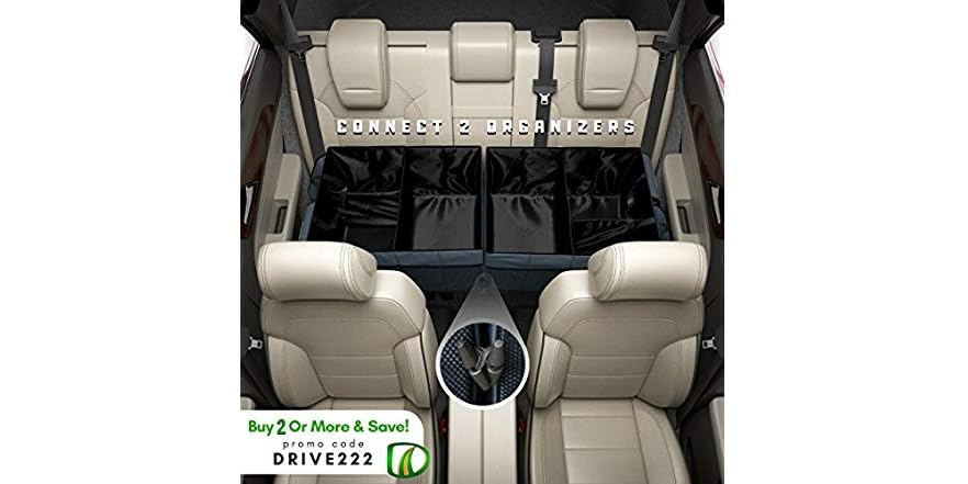 Drive Auto Products Car Trunk Storage Organizer