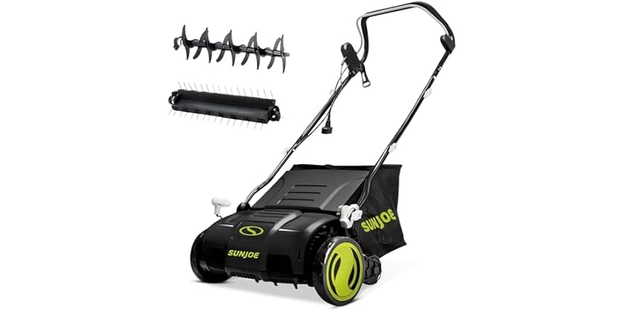Sun Joe Electric Lawn Dethatcher & Scarifier