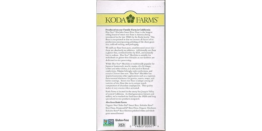 Koda Flour Rice Sweet