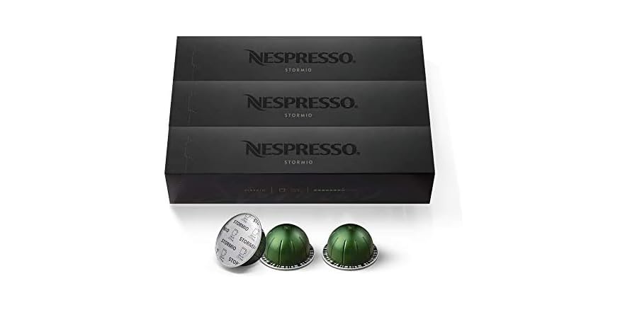 60-Count Nespresso Vertuo Stormio