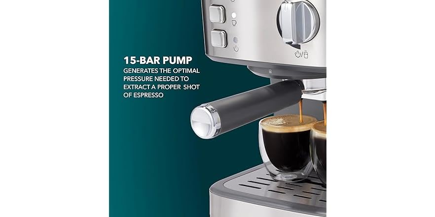 Mr. Coffee Compact Espresso Maker