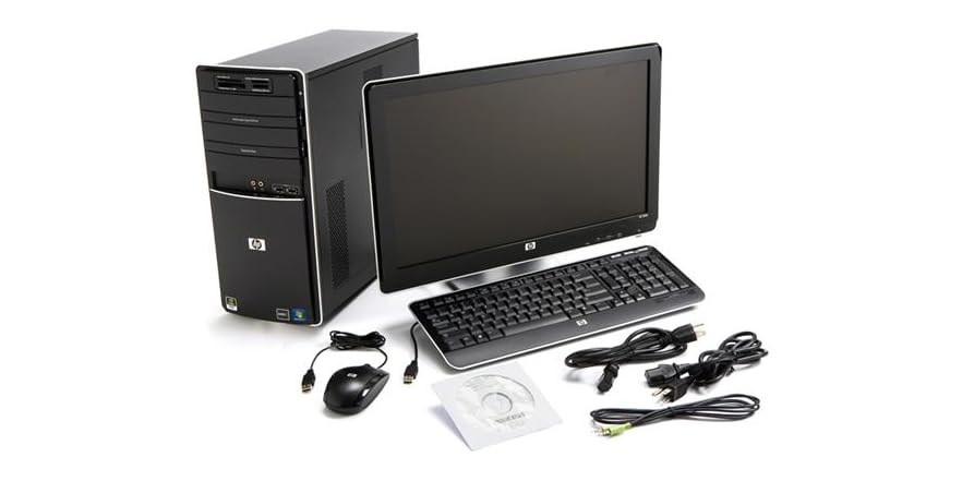 HP Pavilion Dual Core Desktop PC with 20" LCD