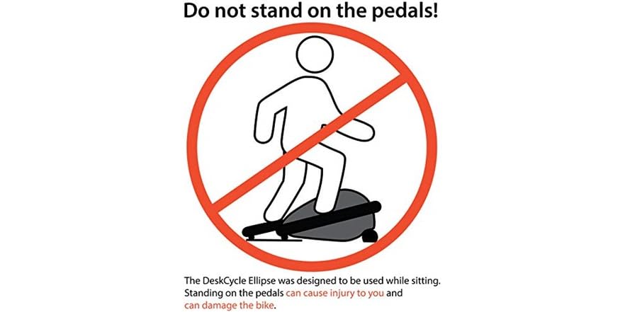 DeskCycle Ellipse Under Desk Elliptical