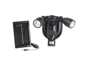 Twin Solar Powered Sensor Night Lights