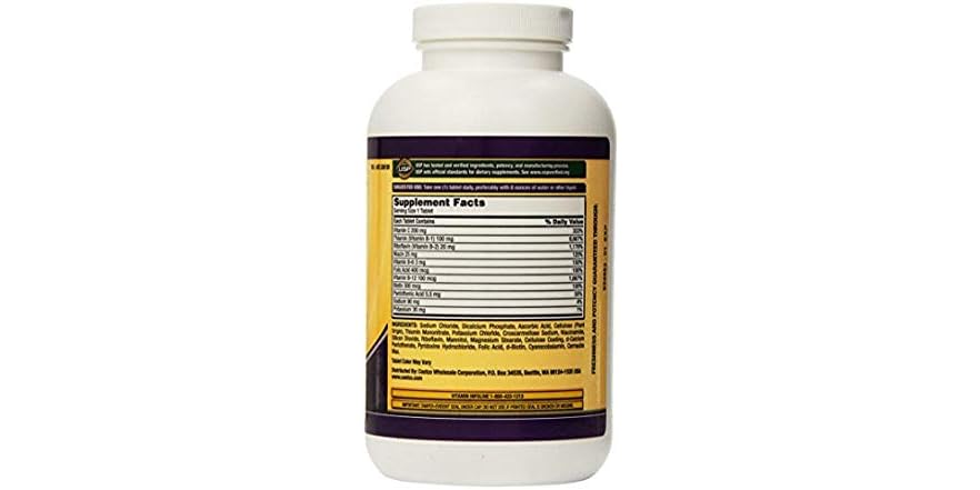 Kirkland Signature B Complex 500 Tablets
