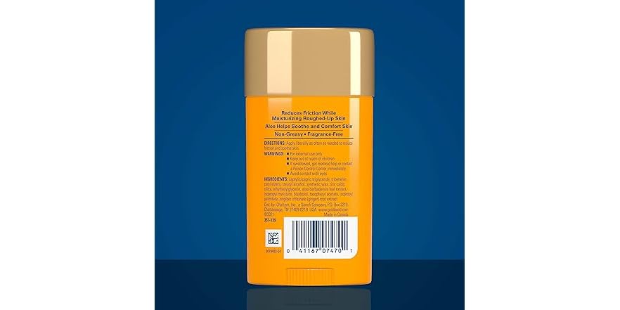 Gold Bond Friction Defense Stick, 1.75 oz., With Aloe to