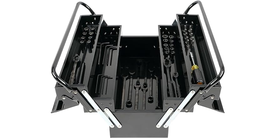 Pro-Lift Steel Tool Box – 21 in 5-Tray Cantilever