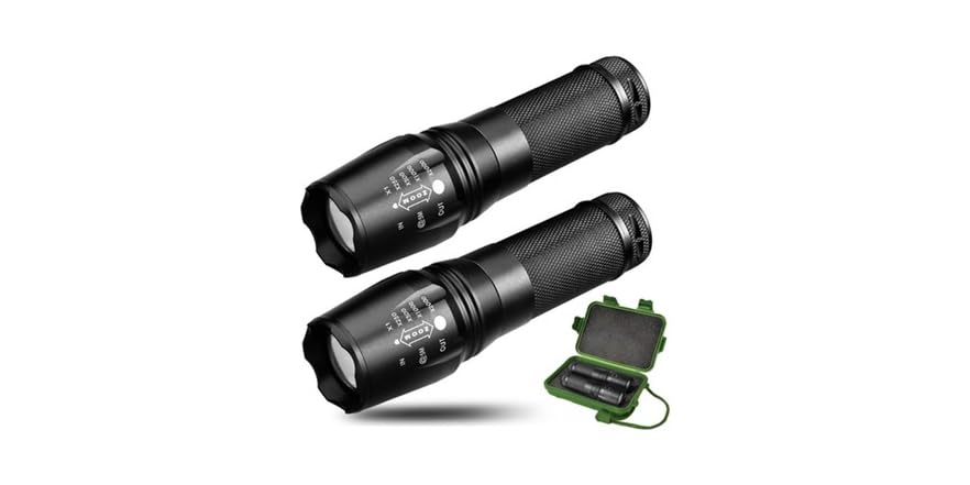 Army Gear Tactical Flashlights (4 Pack)