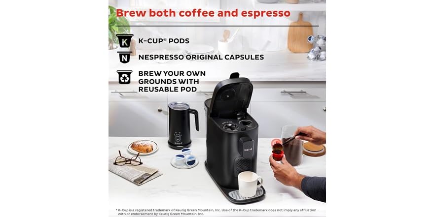 Instant Pot Pod, 3-in-1 Coffee Maker (Open Box)